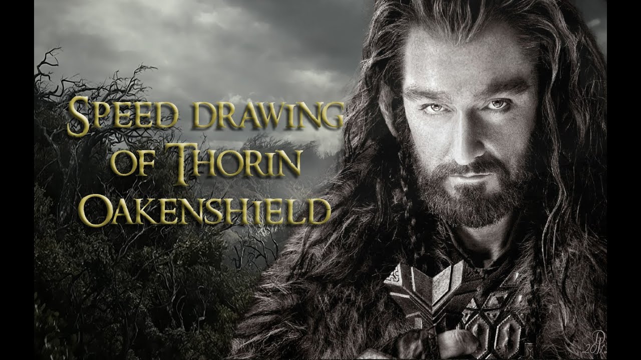 Speed drawing of Thorin Oakenshield - YouTube
