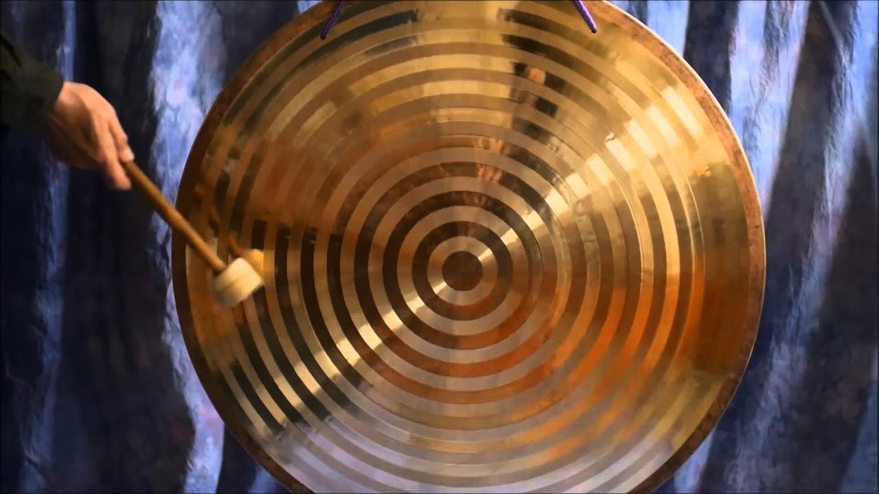 Celestial Gong 28 inch ~ 6th Chakra/Third Eye ~ Note A - YouTube