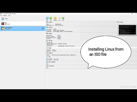 Building a VirtualBox Test Lab:- 09.Installing Linux from an ISO file ...