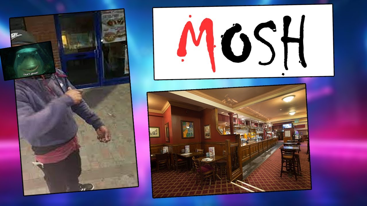 One Pound Dan Goes To Mosh - YouTube