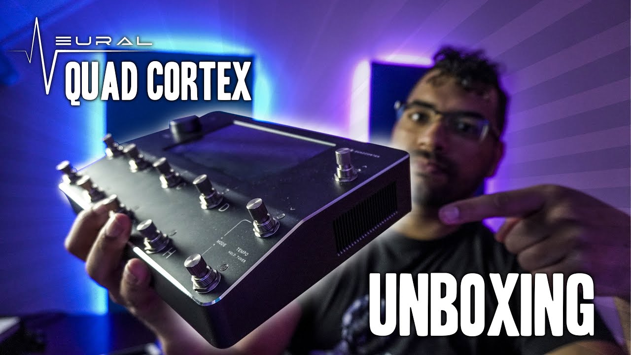 QUAD CORTEX UNBOXING AND FIRST IMPRESSIONS - YouTube