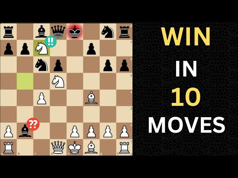 10 Amazing traps in the English opening with 80% WIN rate!! - YouTube