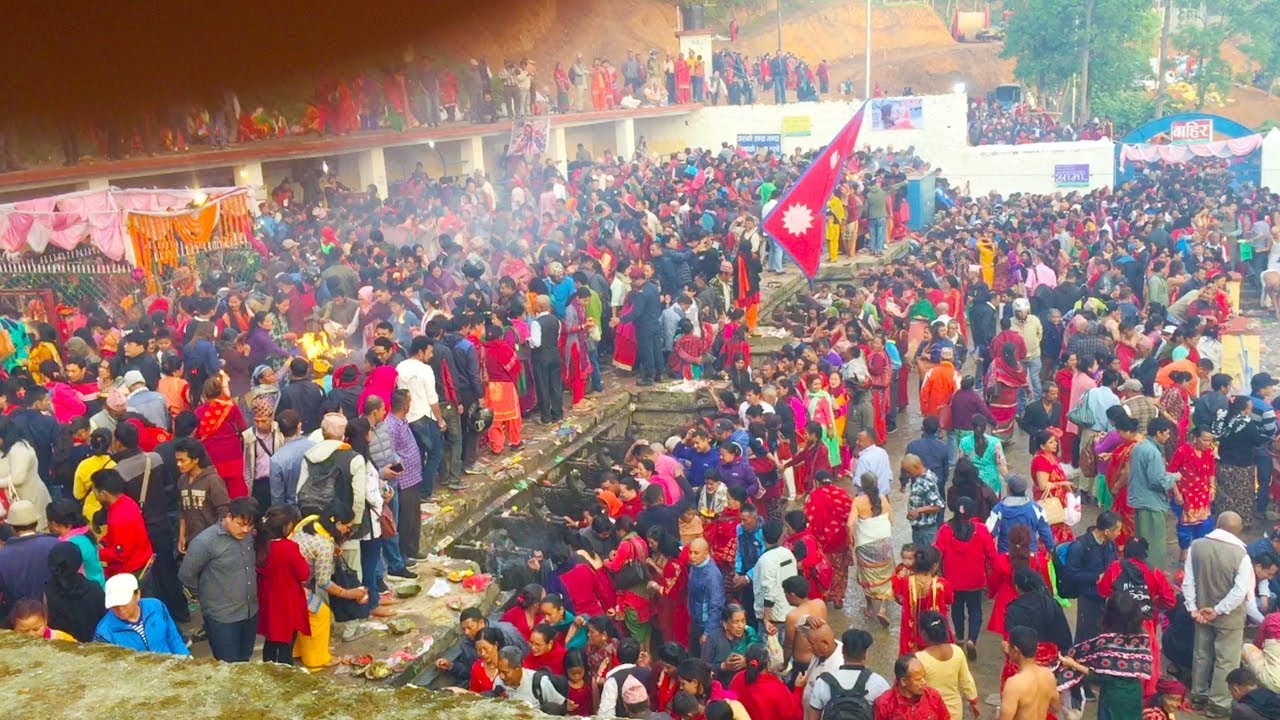 मातातिर्थ मन्दिरमा भक्तजनहरुको यस्तो घुइंचो l Matatirtha Aunsi l ...