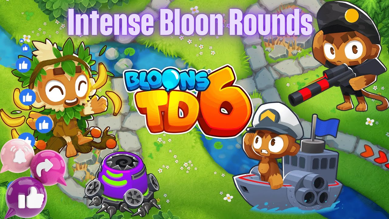 Bloons TD 6 Intense Bloon Rounds | Defeat the Unbeatable Rounds - YouTube