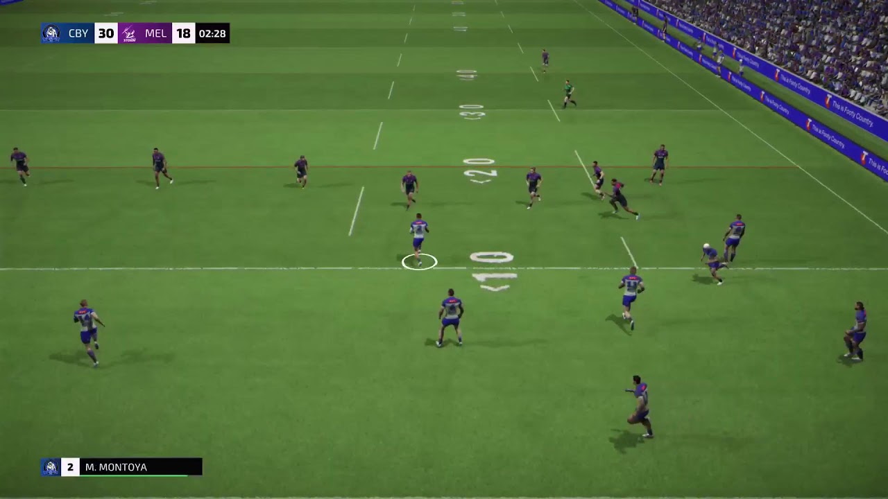 Rugby League 26 (PS5) Coach Mode #3 - FINALS Week 1 - Bulldogs vs Storm ...