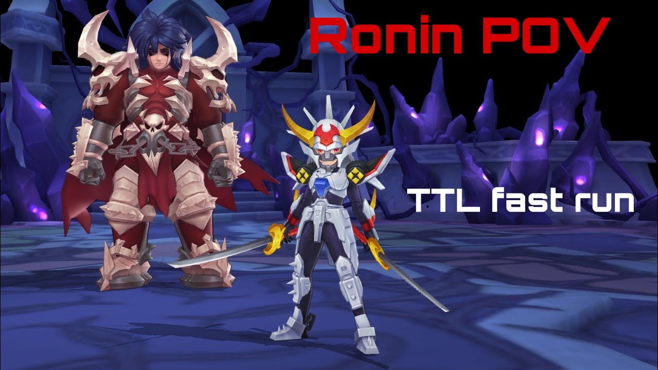 Ragnarok M Eternal love [ Ronin POV ] TTL fast run - YouTube
