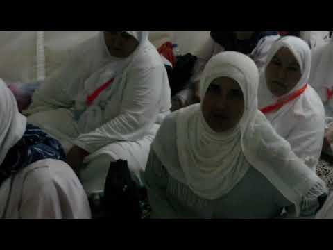Mina Çadırları Arife gününden bir gün önce HAC 2010