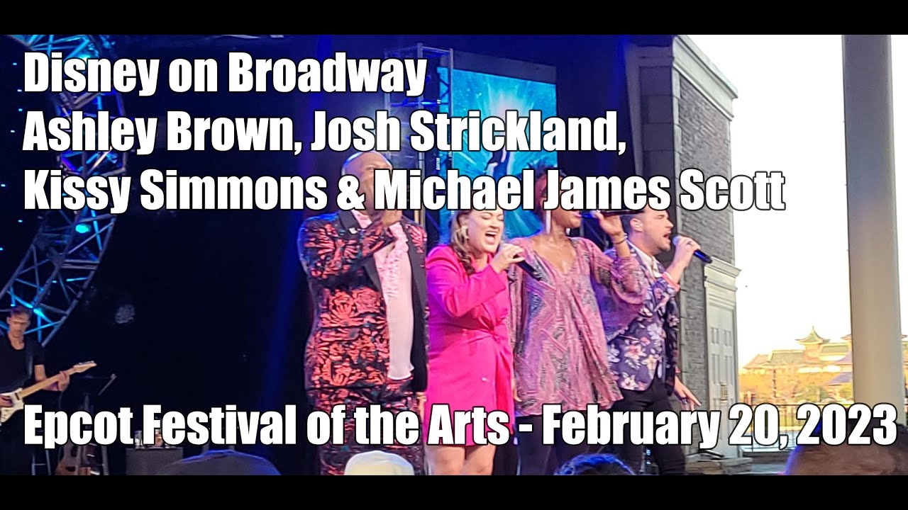 Disney on Broadway final day performance of 2023 Festival of the Arts ...