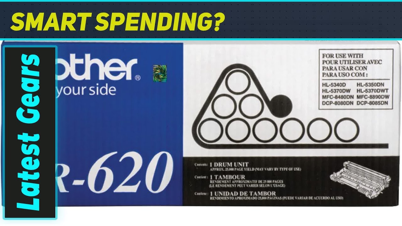 Brother DR620: The Ultimate Drum Unit for Flawless Prints! - YouTube