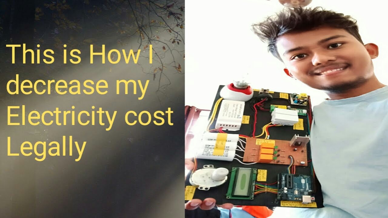 Power Factor Improvement Automatic Device DIY || Decrease Electricity ...