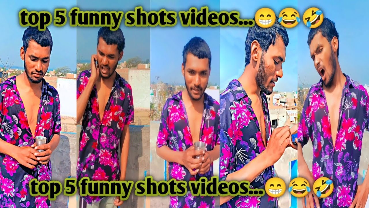 top 5 funny shots videos..😁😂🤣#funnyshorts #funnyvideo #shortsvideo # ...