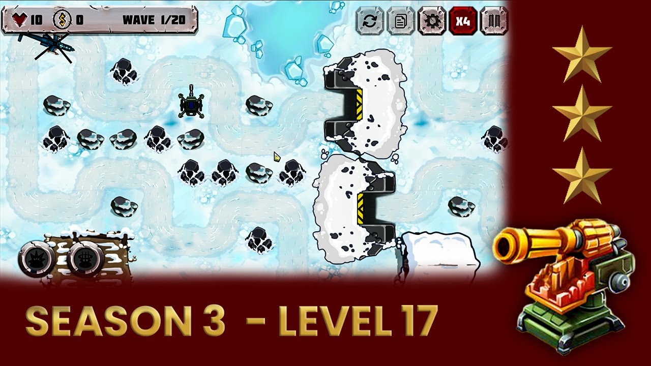 Battle Strategy: Tower Defense - Season 3 Level 17 Walkthrough - YouTube