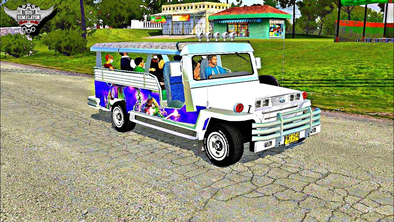 All New Jeepney Mod for Bus Simulator Indonesia|Mod Bussid Jeepney ...
