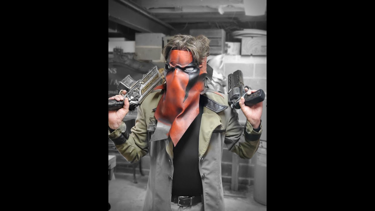 EVA Foam Grifter Mask Build - YouTube