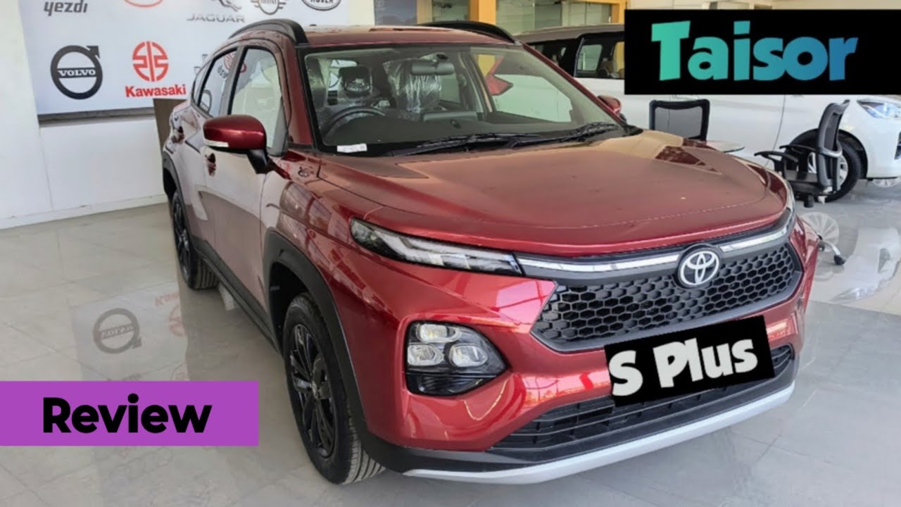 Taisor S Plus AMT Most VFM 🔥 variant Sportin Red colour #toyota #taisor ...