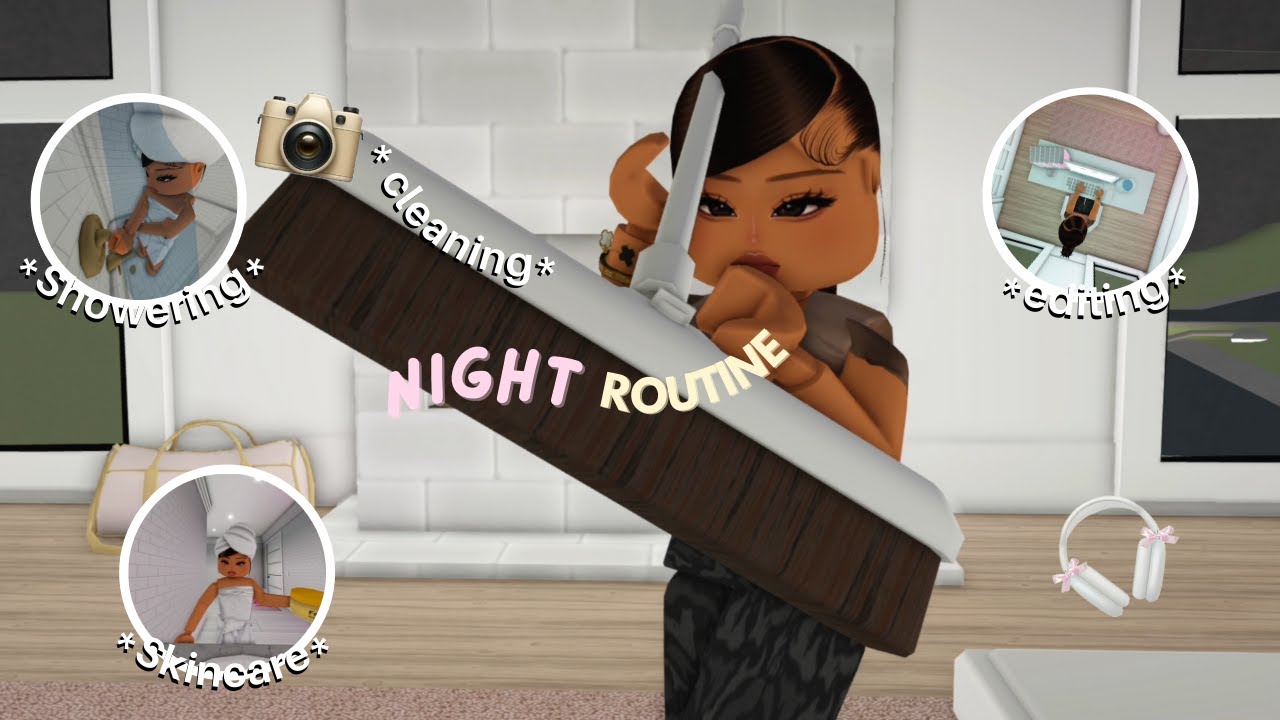 Daily Night Routine ⎸ Roblox Bloxburg Vlog - YouTube