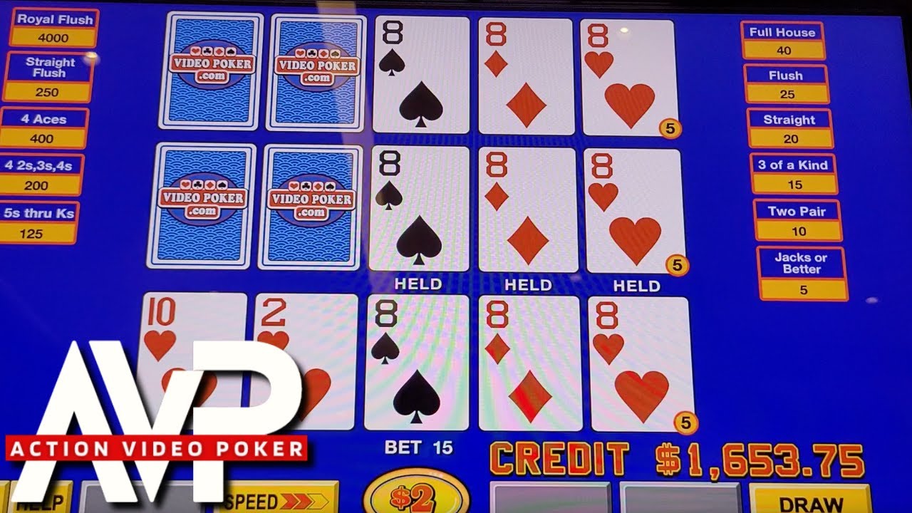 Triple Play Video Poker at Durango Casino in Las Vegas @Slotmassacre ...