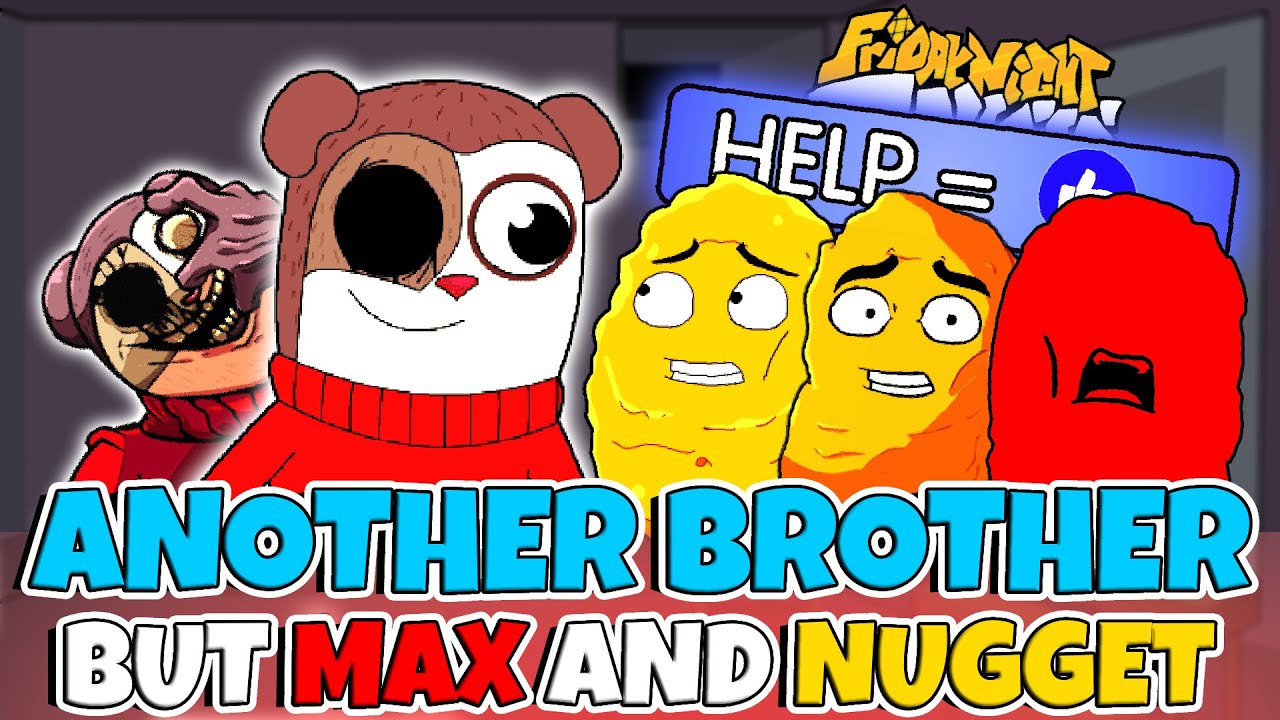 Friday Night Funkin' DINGALING ANOTHER BROTHER BUT MAX AND NUGGET ...