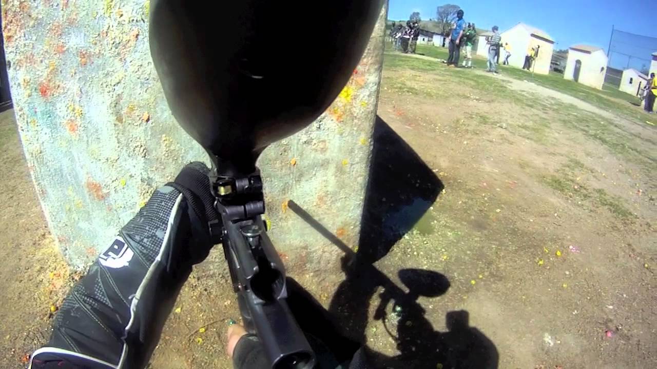 Camp Pendleton Paintball Castle 2-17-12 - YouTube
