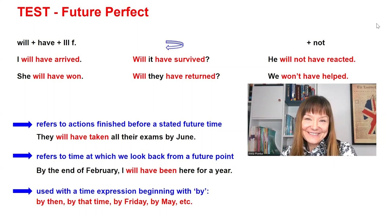 TEST - czas Future Perfect - budowa, zastosowanie + test z dodatkowym ...