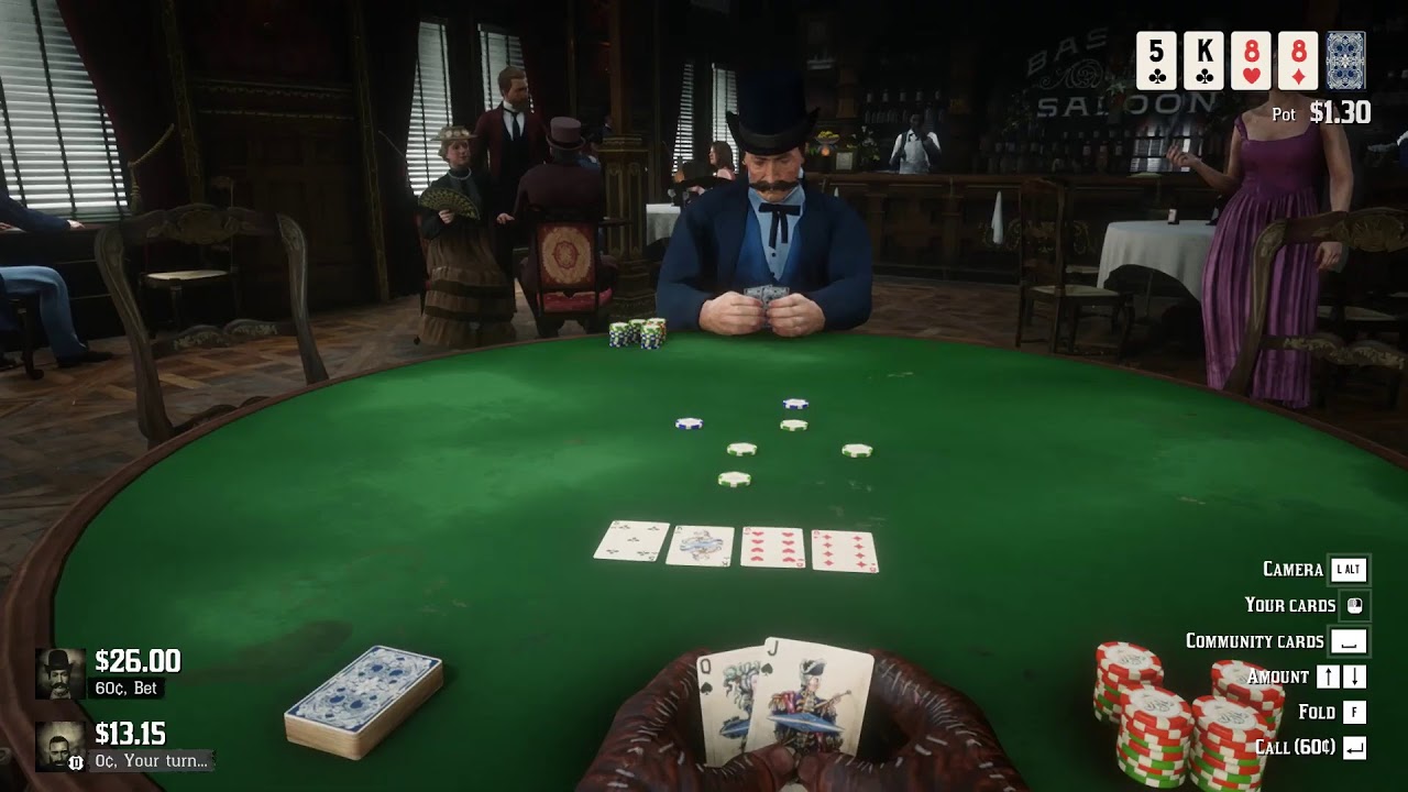 Let's Play Red Dead Redemption 2 - Poker - YouTube