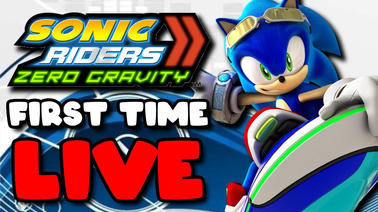 Playing Sonic Riders Zero Gravity For The FIRST Time! - YouTube
