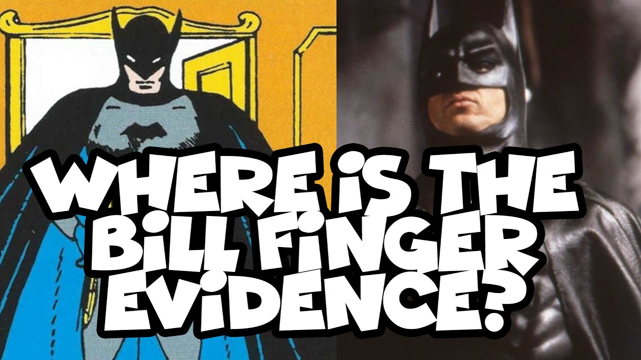 BOB KANE CREATED BATMAN - WHAT DID BILL FINGER DO? - YouTube