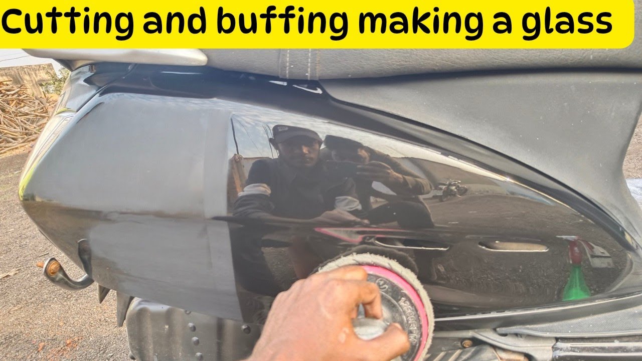 How to cut and buff clear coat #brotomotiv (HINDI) - YouTube