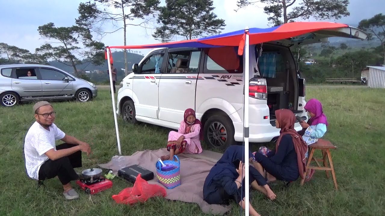 Apv campervan.kebun teh ceto lokasi terindah menikmati sunset di ...