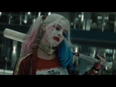 Suicide Squad - Harley Quinn  ELEVATOR  Scene - Leaked HD