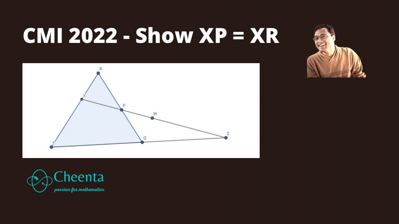 Magic Geometry Construction | CMI Entrance 2022 B1 Problem, Idea and ...