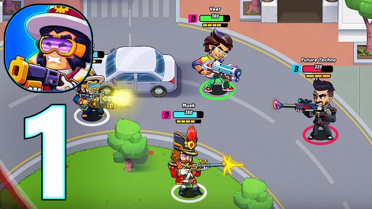 Battle Stars Gameplay walkthrough Part 1 (iOS, Android) - YouTube
