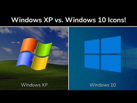 Windows XP and Windows 10 Icon Comparison! - YouTube