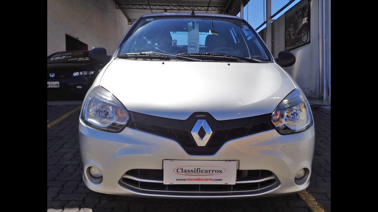 Renault Clio Expression 1.0 16v (Flex) 2014 - YouTube