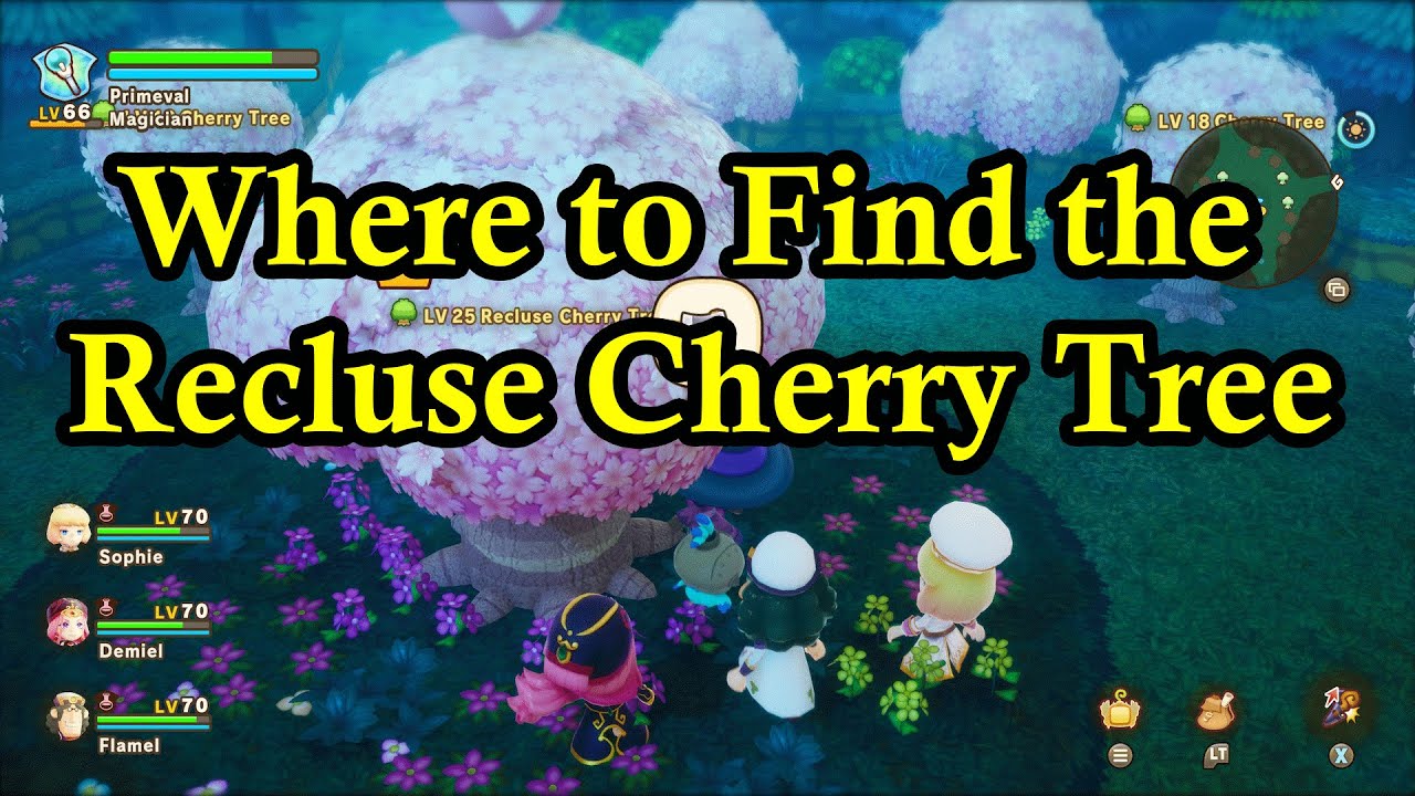 Where to Find the Recluse Cherry Tree in FANTASY LIFE i: The Girl Who ...