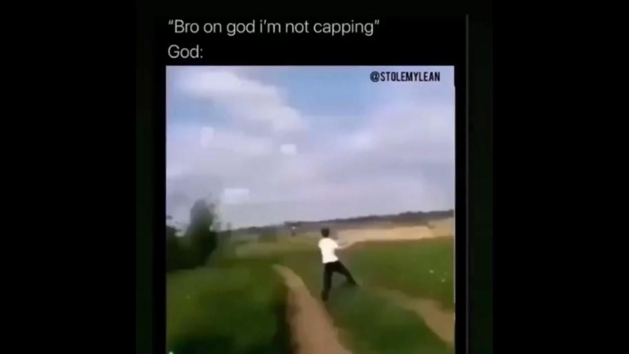 ‘Bro on god i’m not capping’ meme - YouTube