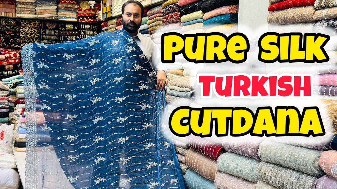 New Arrival Pure Silk Turkish Cutdana Design🌼Trending Turkish Cutdana ...