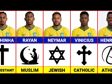 Religion of Brazil Football Players 2026 🇧🇷
