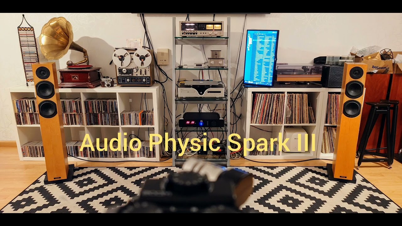 Audio Physic Spark III demo + photos from inside - YouTube