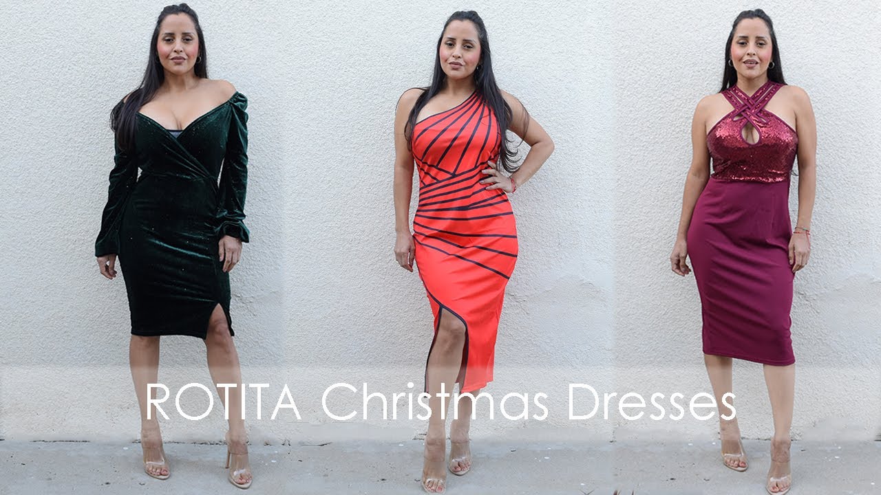 Rotita Christmas Dresses - YouTube