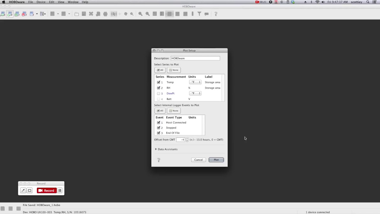 Onset HOBOware Pro Software Overview - YouTube