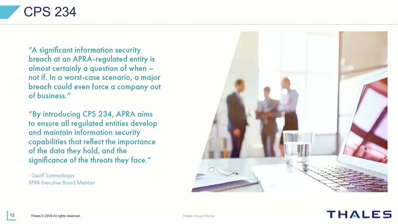 CPS 234 Webinar Part 2 - What is Prudential Standard CPS 234? - YouTube