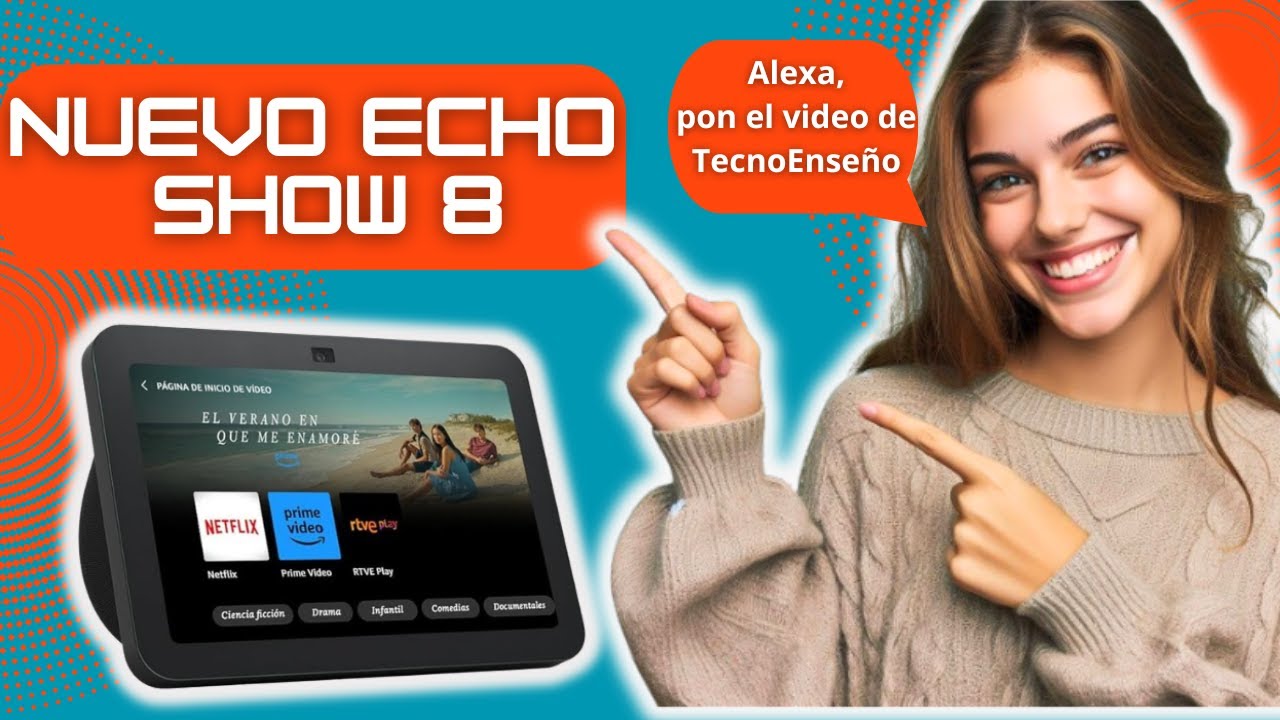 🔴TE ENSEÑO Si Vale la Pena el Ultimo Modelo Echo Show 8 de 3ª Gen - YouTube