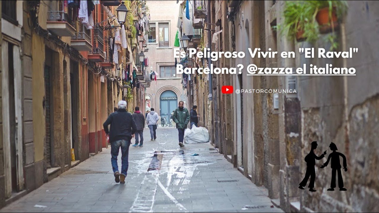 😳¿Es PELIGROSO vivir en "El Raval" Barcelona? @zazzaelitaliano - YouTube