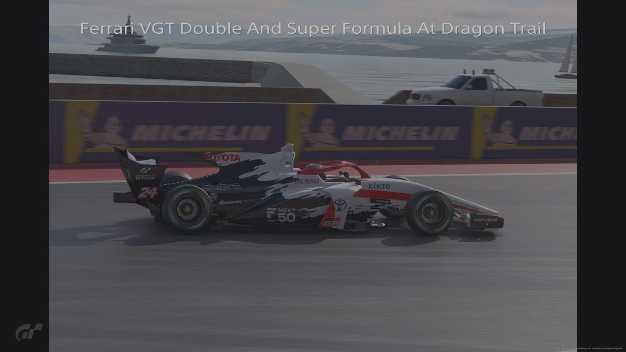 Gran Turismo 7 PS5 Ferrari VGT Double And Super Formula At Dragon Trail ...