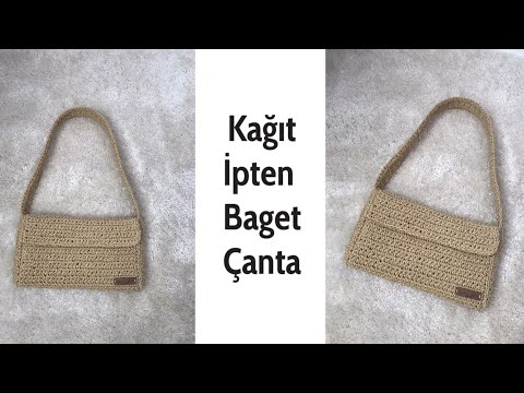 Kağıt İpten Baget Çanta I #markachallenge