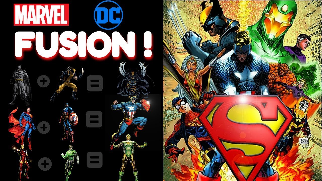 Marvel, Dc comics : Fusion ! - YouTube