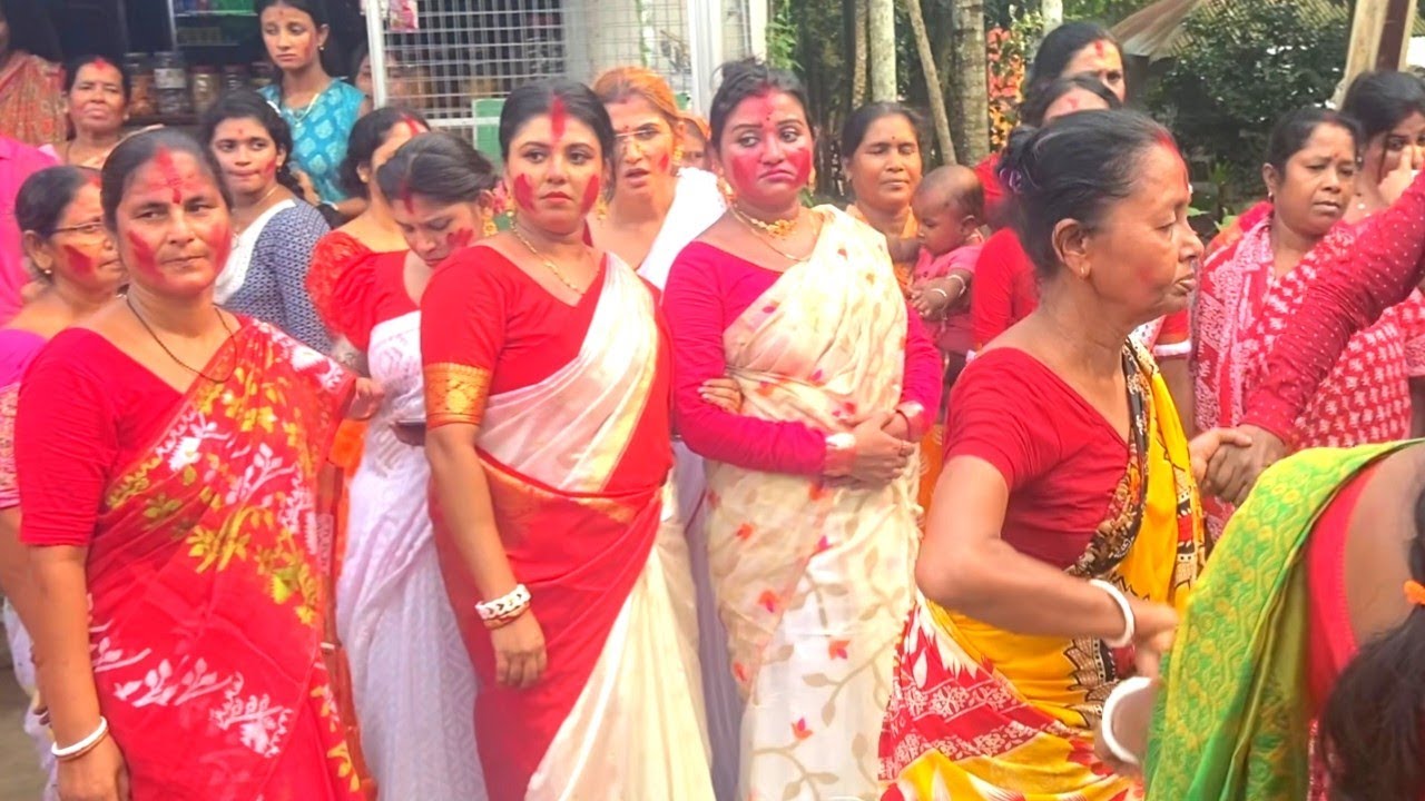 মা দূর্গা বিসর্জন। ABHI MUSICAL TASHA BAND PATI // WEST BENGAL NADIA ...