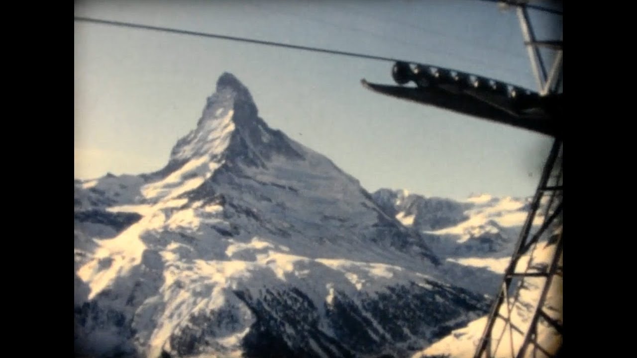 8mm Film Zermatt Matterhorn 1968 - YouTube