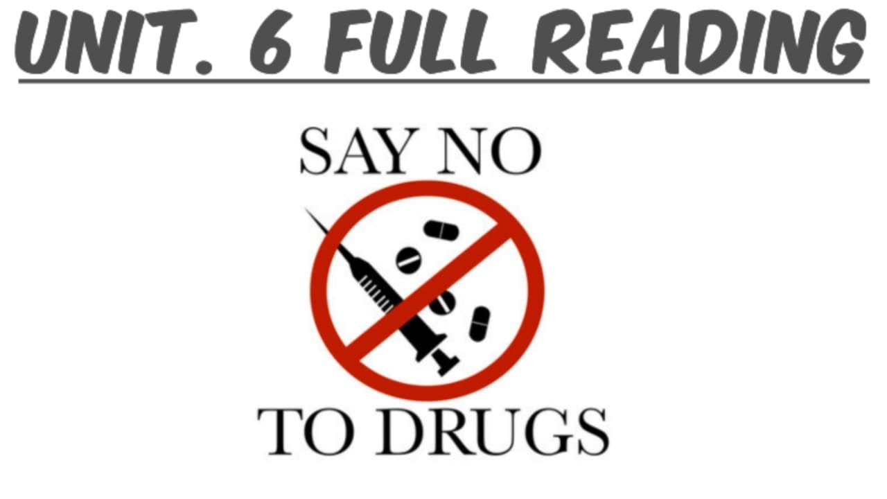 Lesson.6. Say No To Drugs: Full Reading and explanation # ...